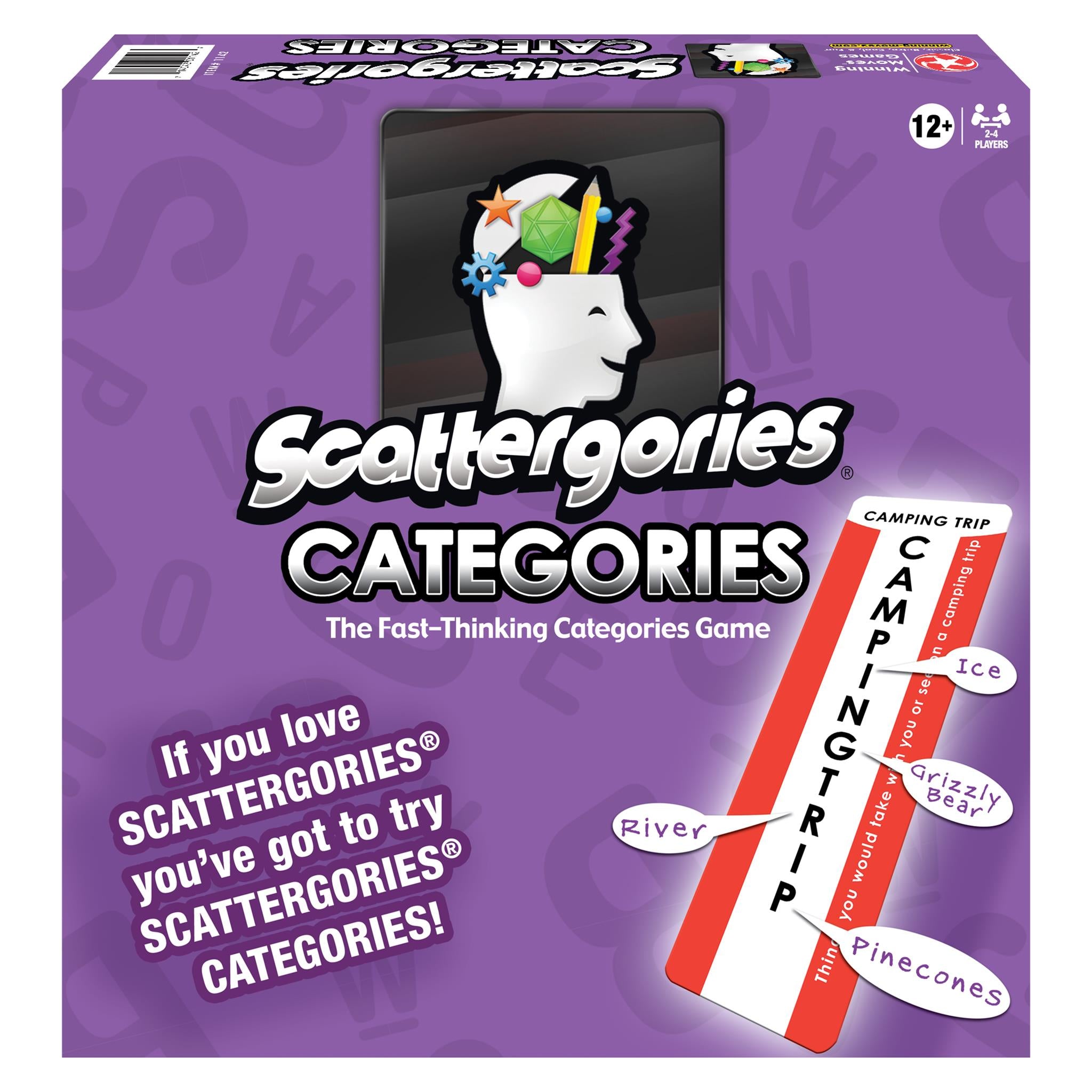 Scattergories Categories by Winning Moves