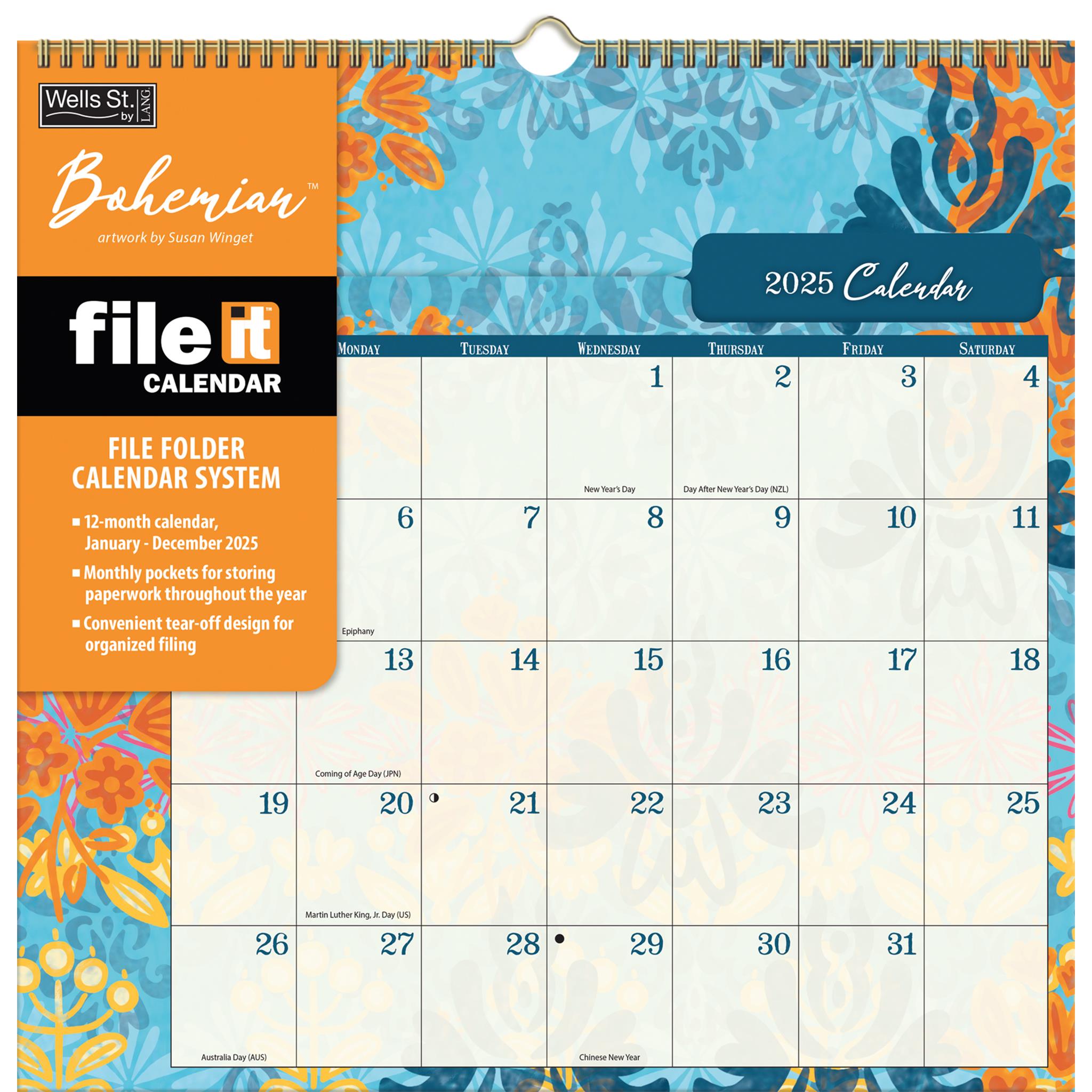 2025 Pocket Style Calendars | Calendar Club of Canada