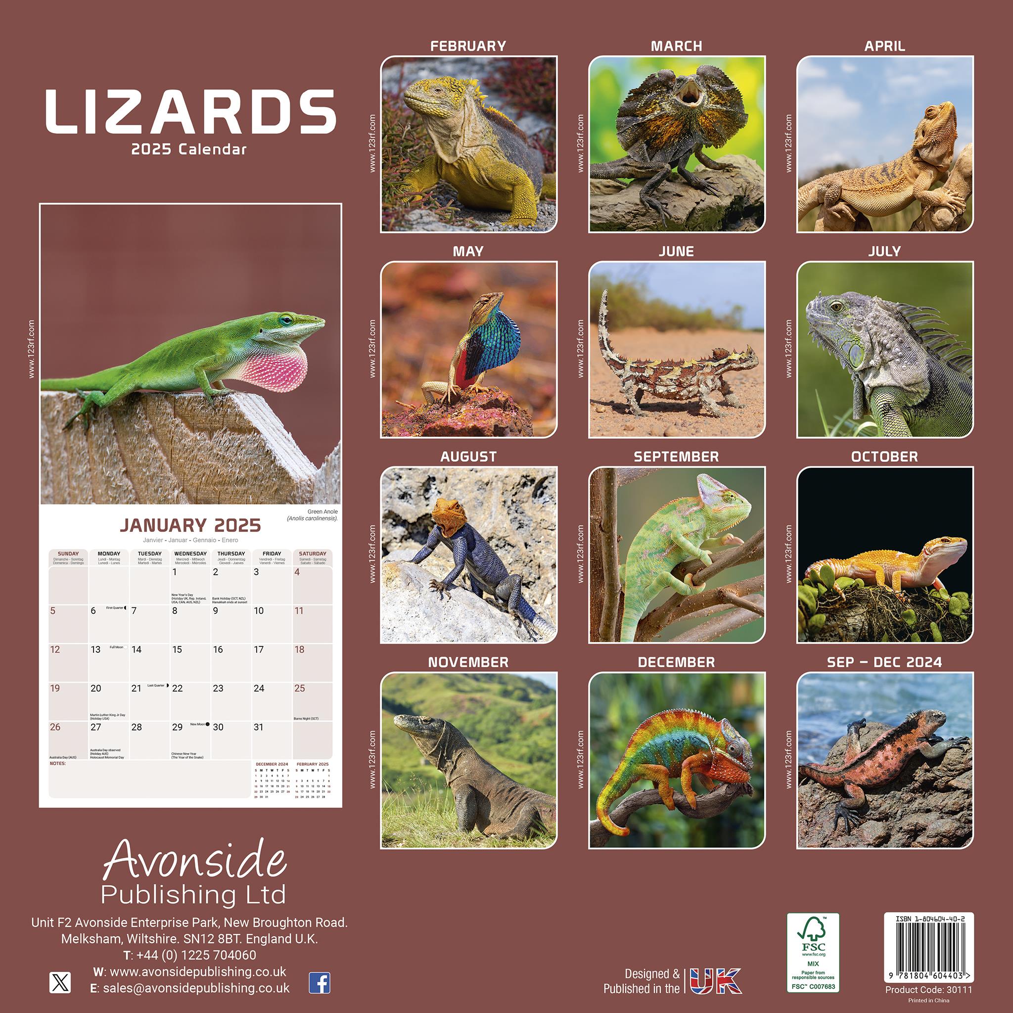 2025 Animal Calendars | Calendar Club of Canada