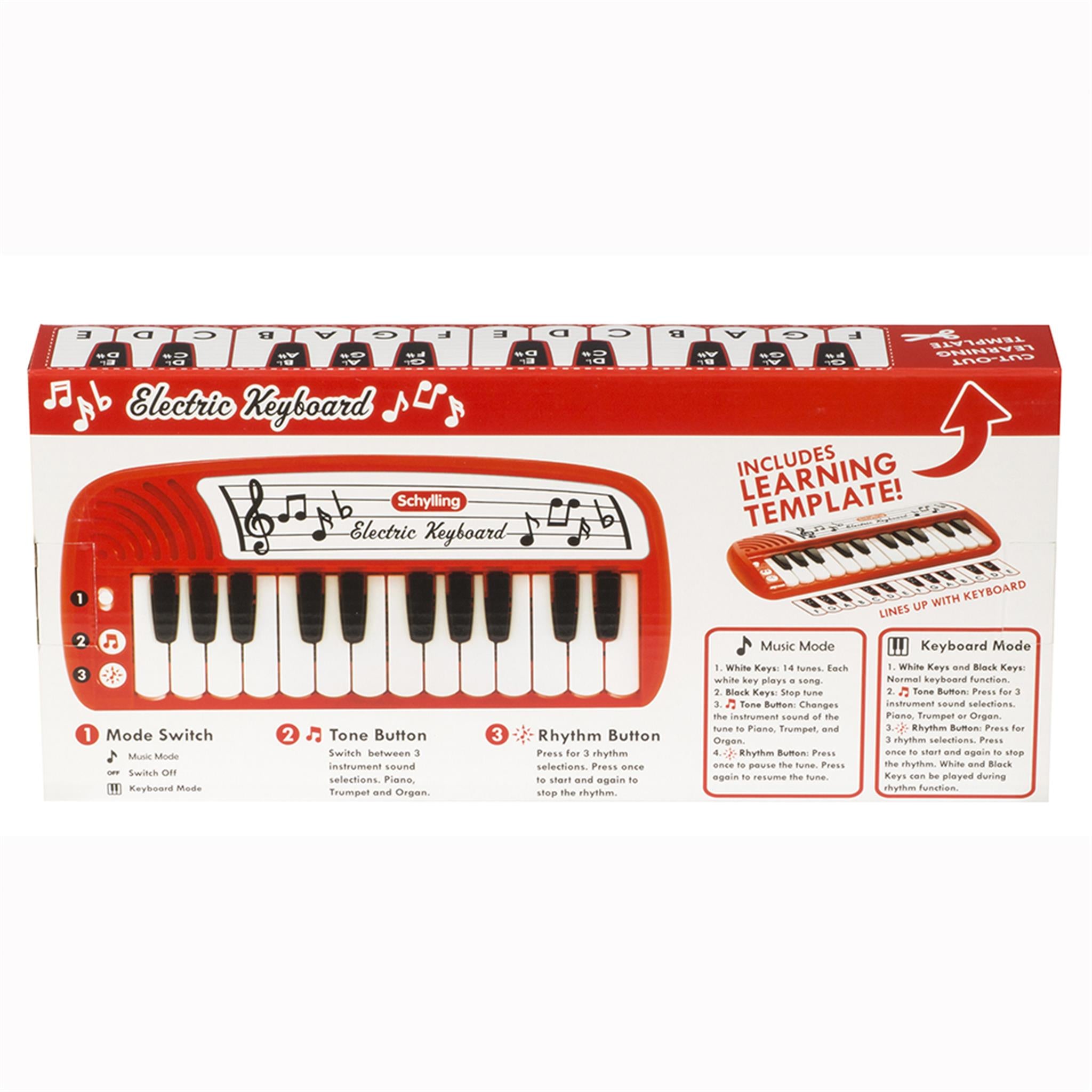 019649234271 Electric Keyboard by Schylling - Calendar Club