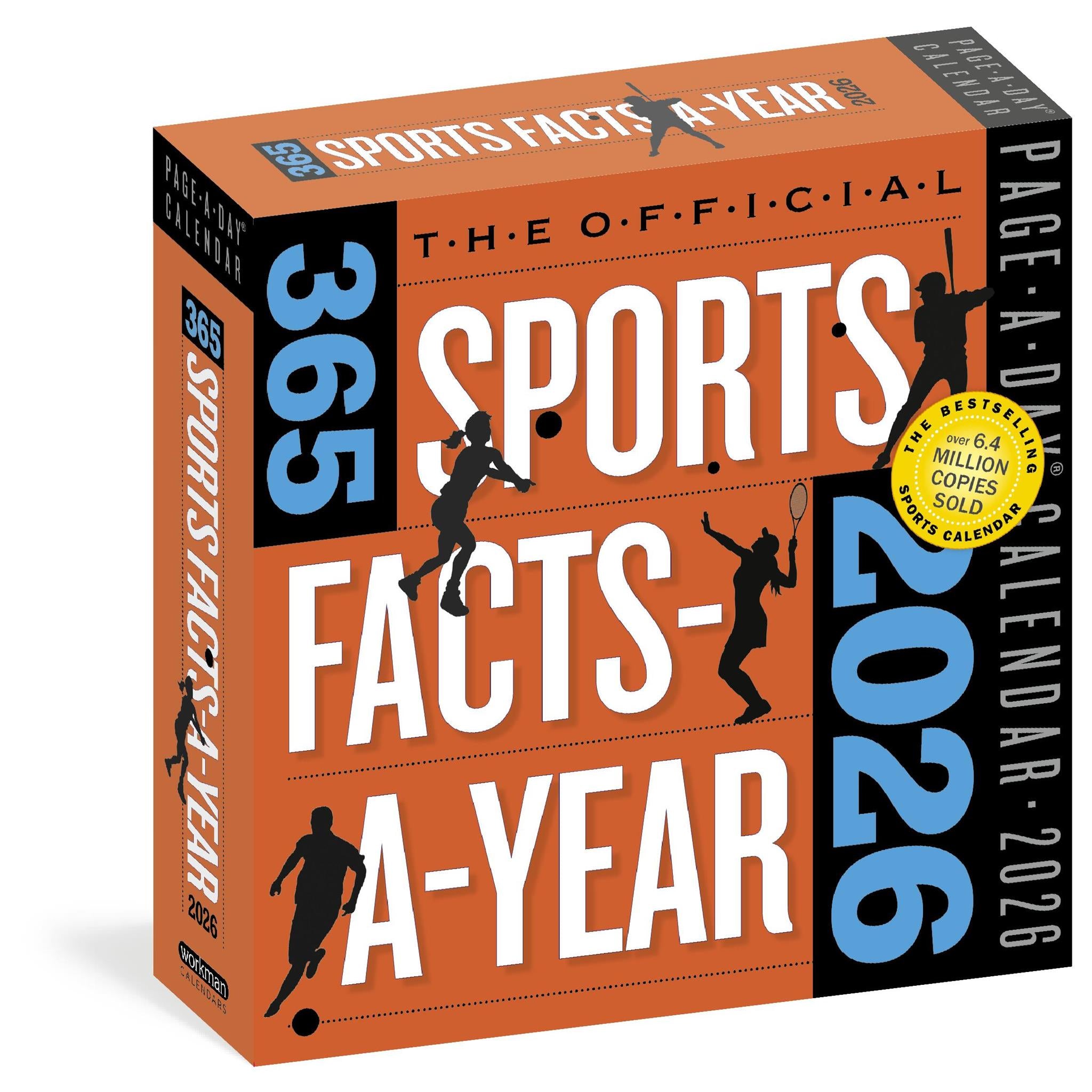 Sports Facts 365 2026 Box Calendar