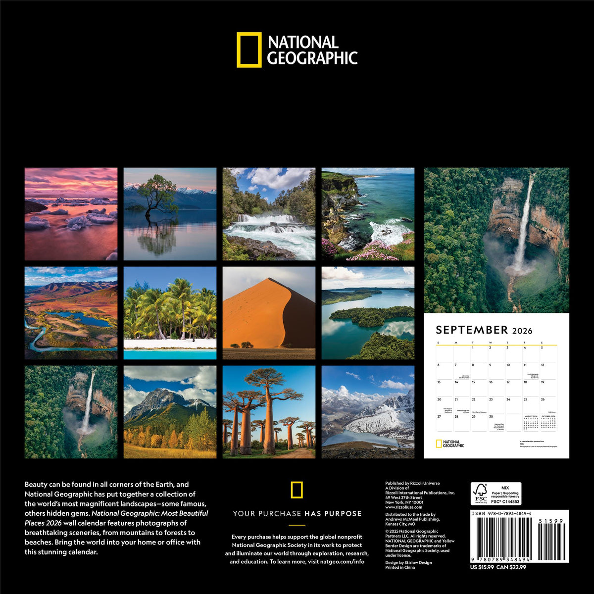 Shop National Geographic Calendars | Calendar Club of Canada