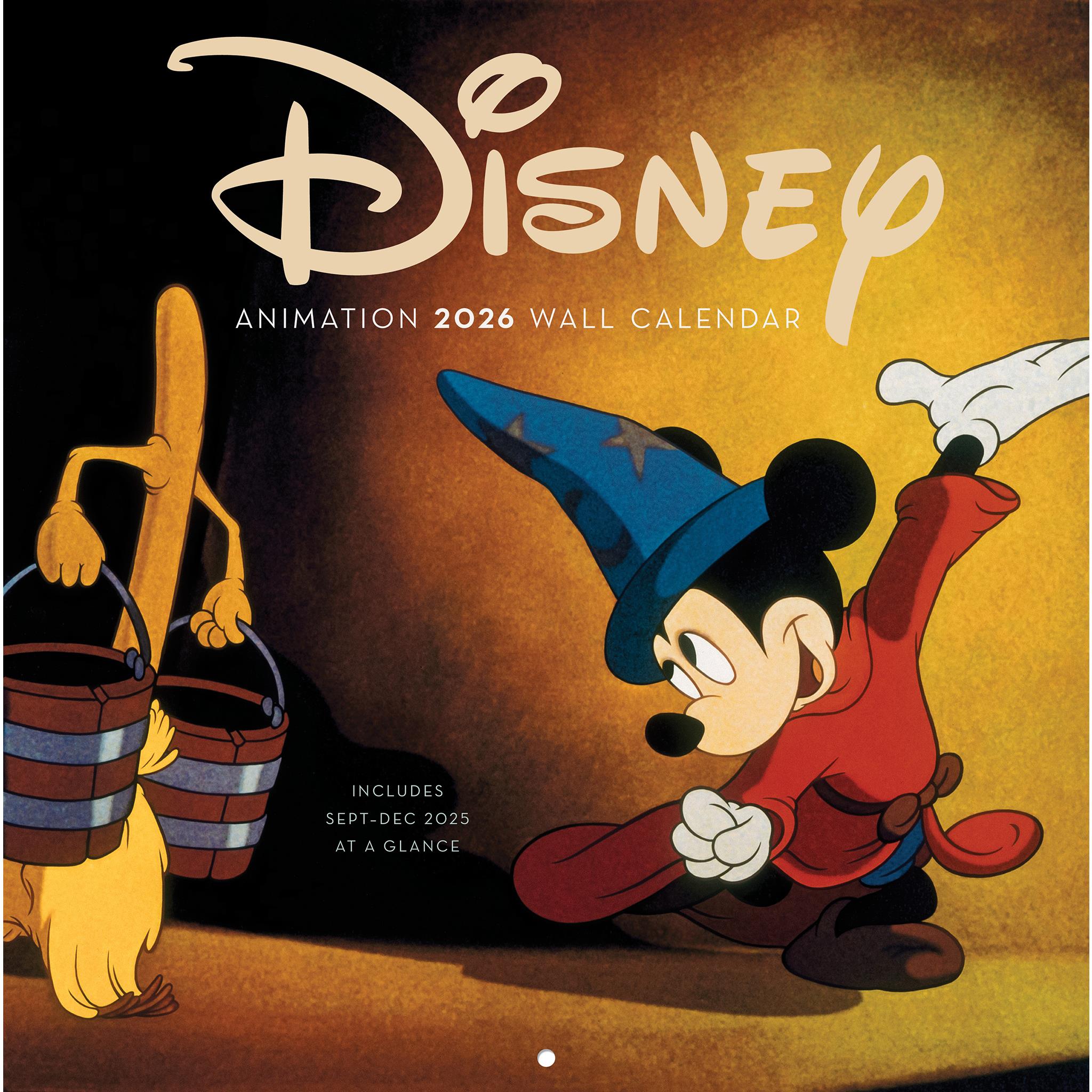 Disney Animation 2026 Wall Calendar - Online Only