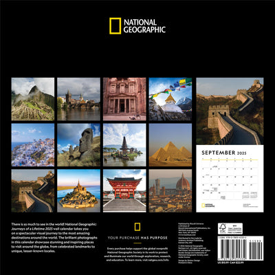 Shop National Geographic Calendars | Calendar Club of Canada
