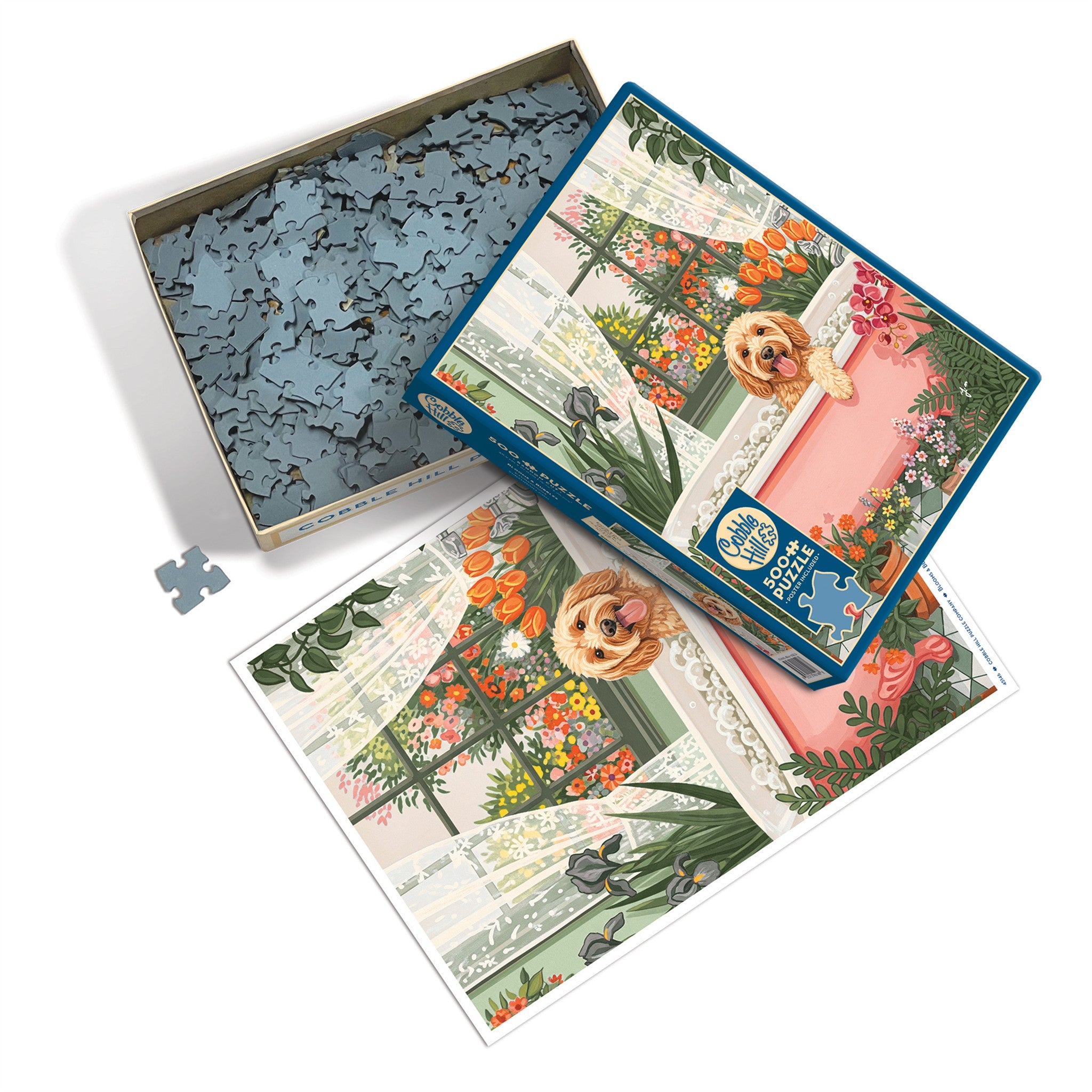 Blooms and Bubbles 500 Piece Puzzle