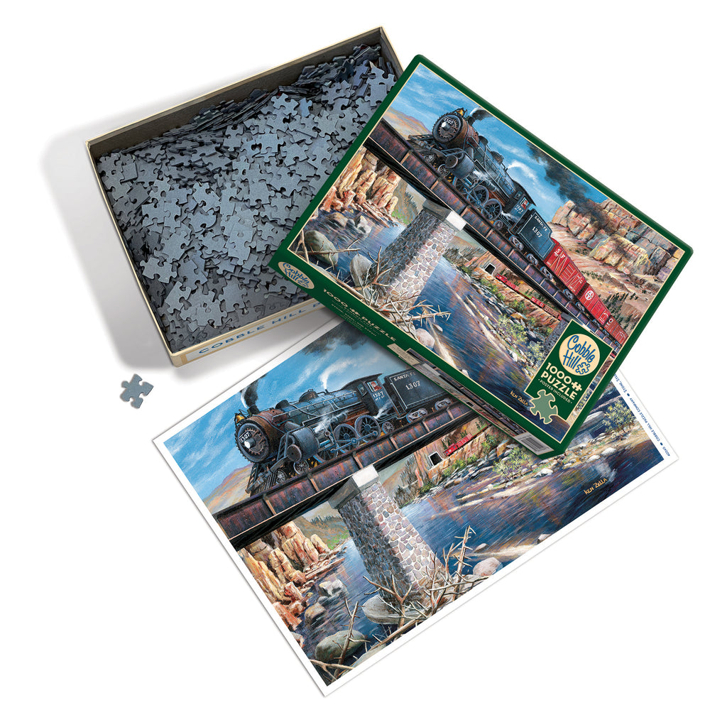 625012402408 Stone Steel and Steam 1000 Piece Puzzle Exclusive Cobble ...