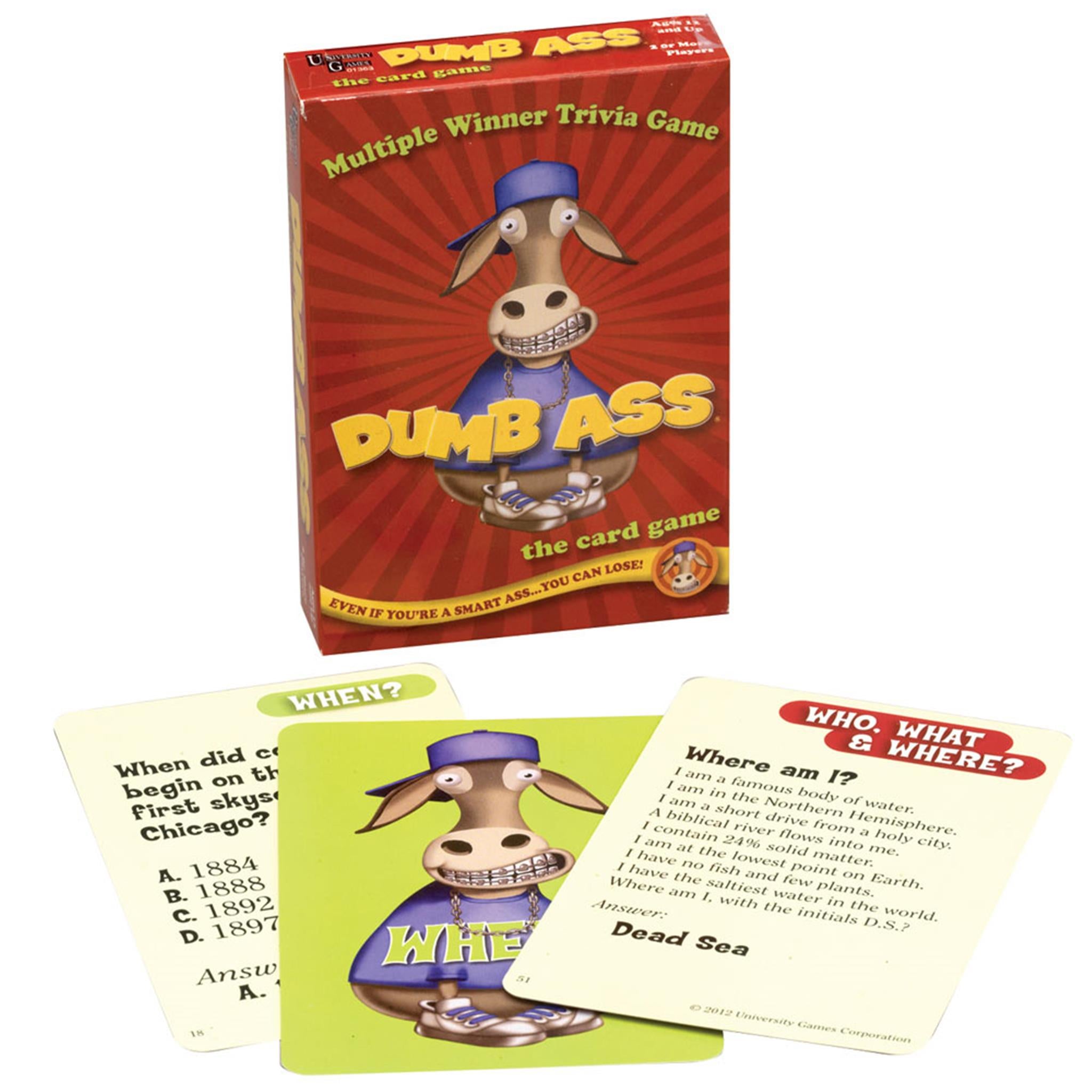 794764013634 Dumb Ass Cards University Games