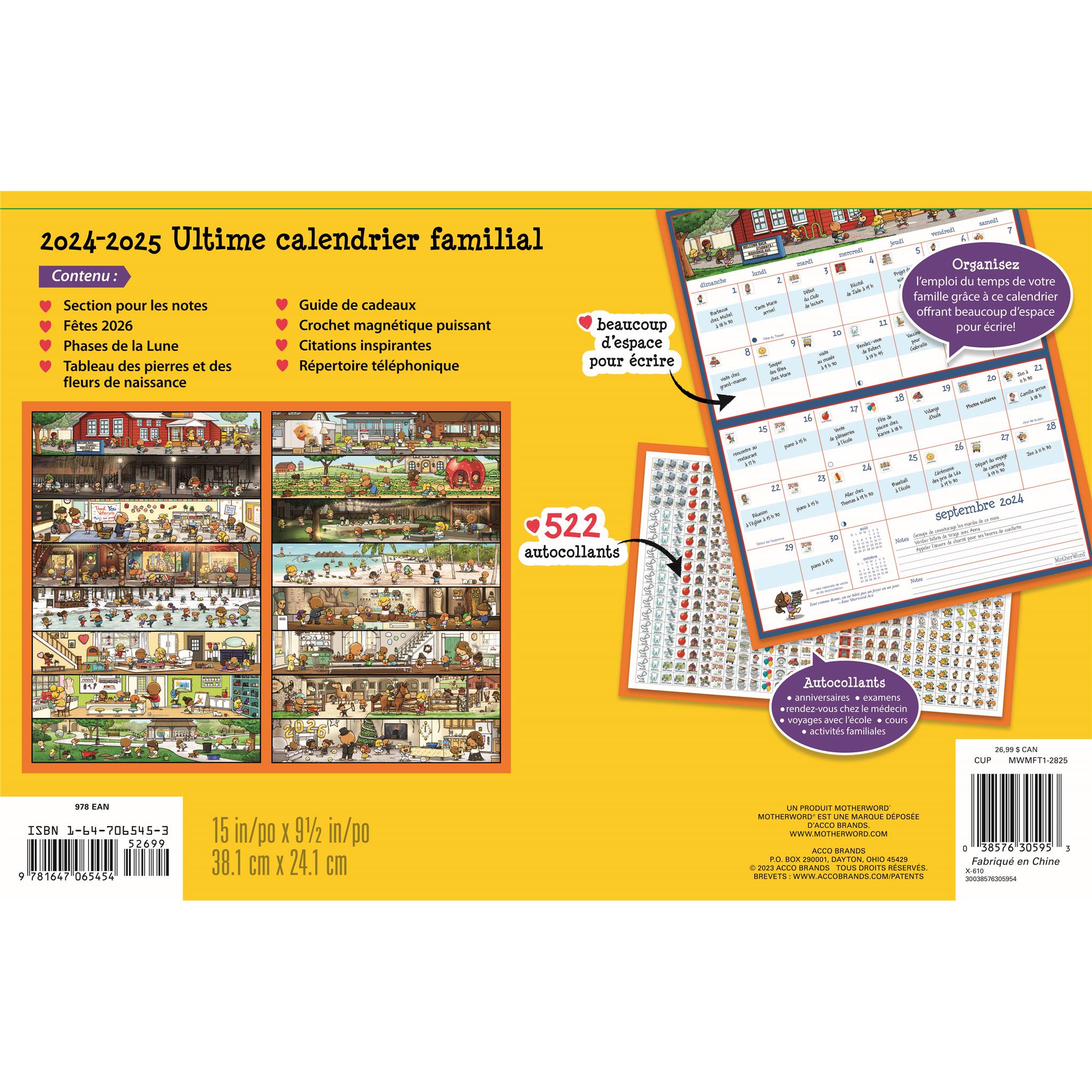 Shop French and Bilingual Calendars | Calendar Club