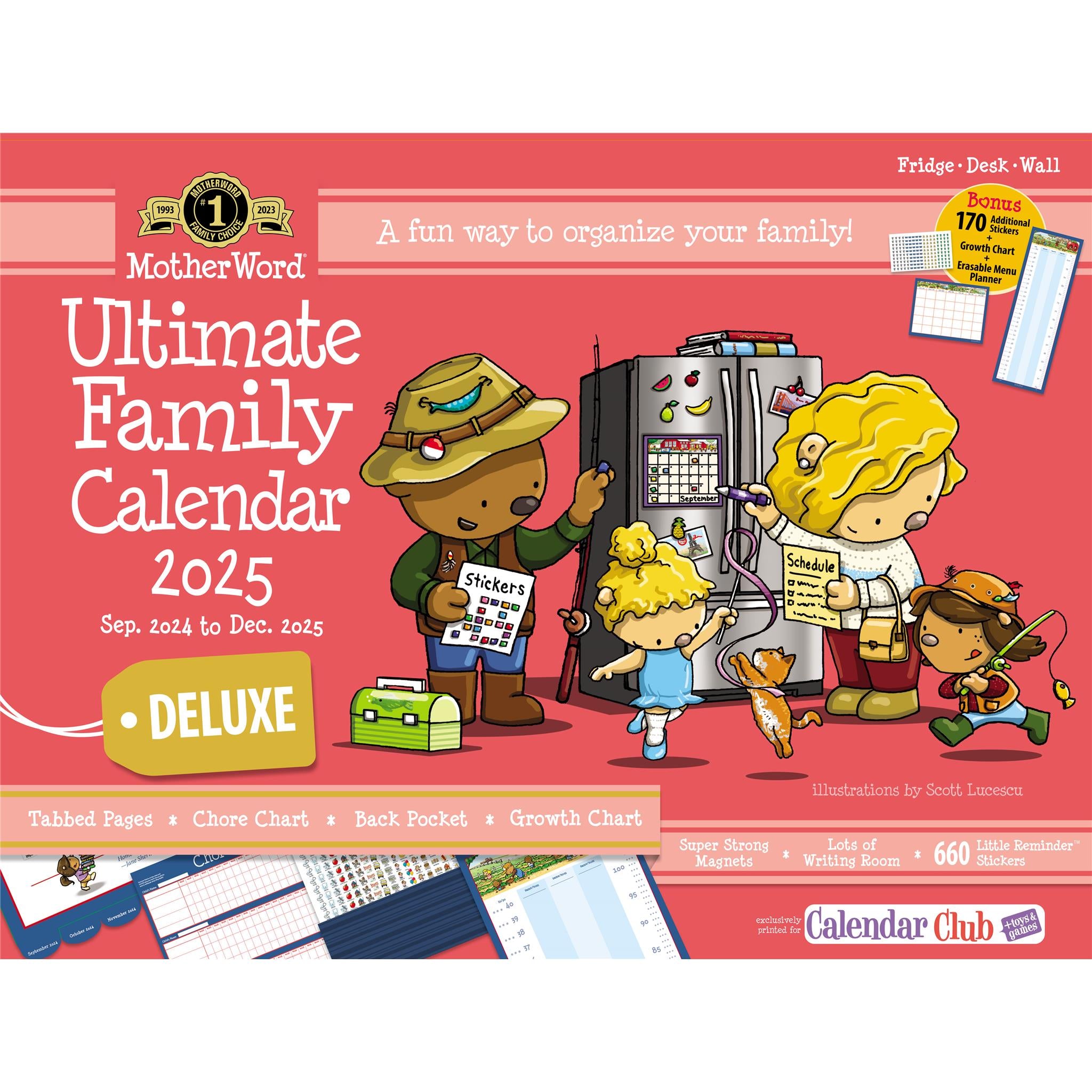 2025 Organizer Calendars | Calendar Club of Canada