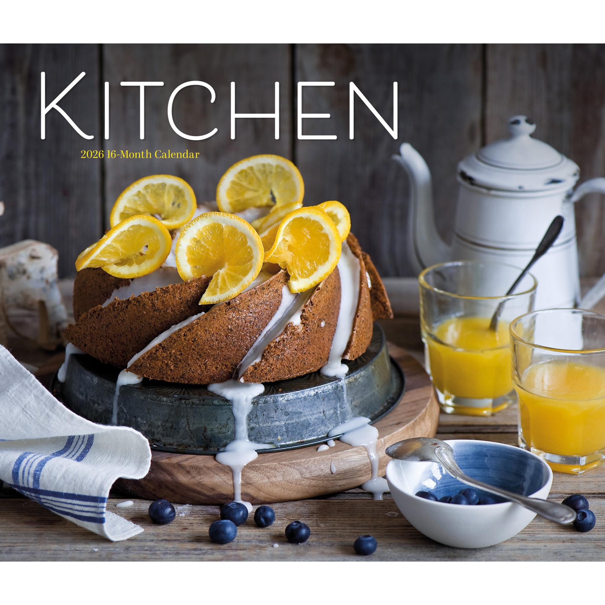Kitchen 2026 Wall Calendar