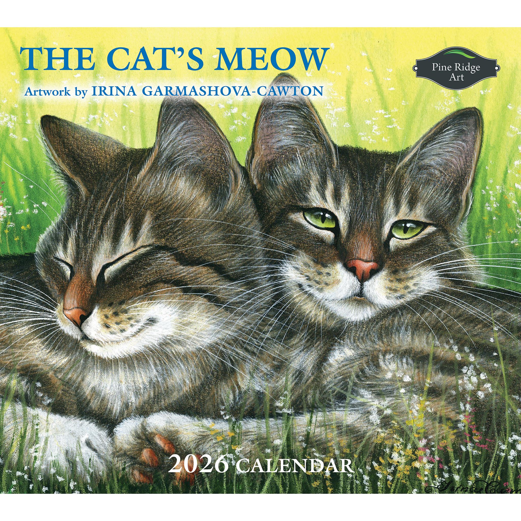 Cats Meow 2026 Wall Calendar - Online Only