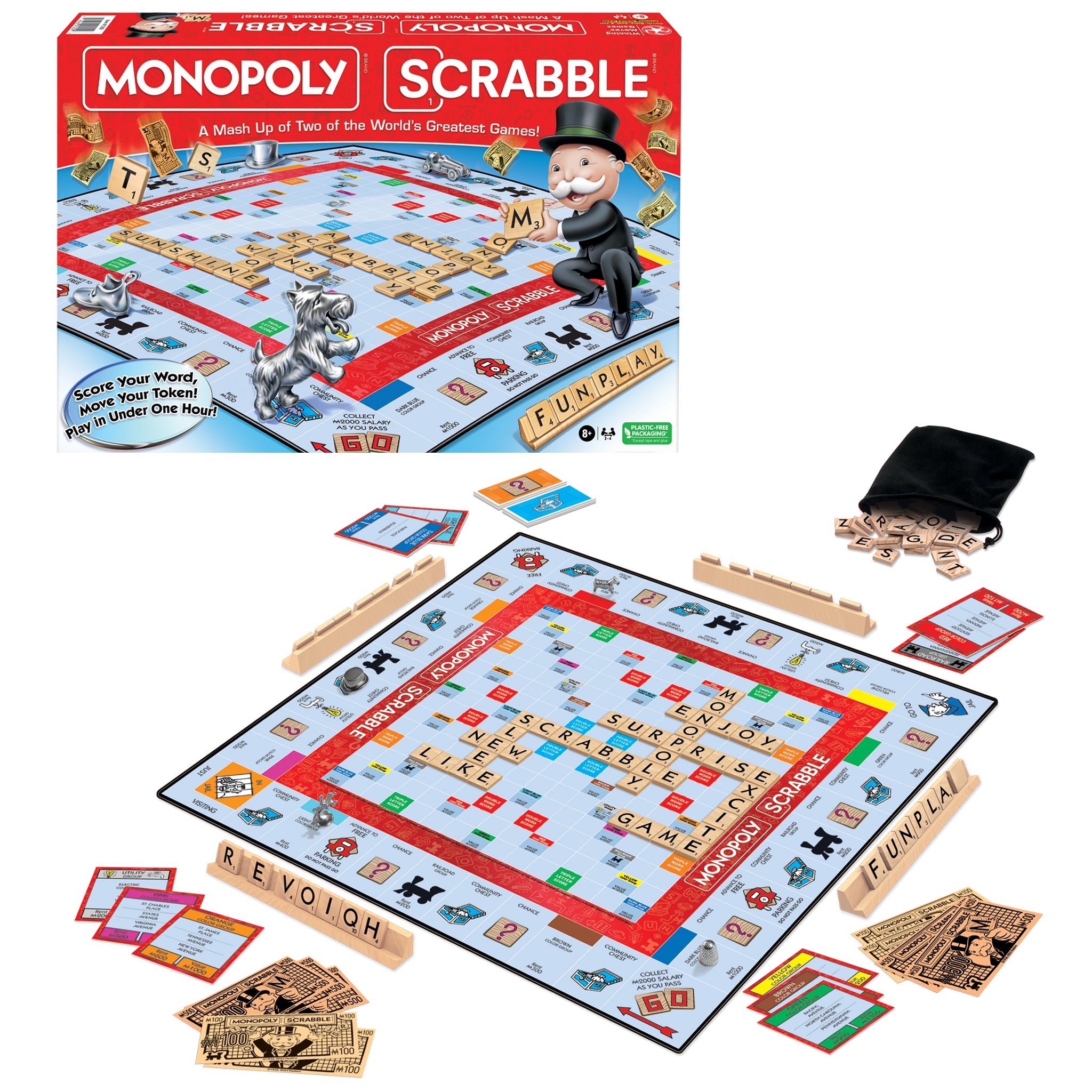 714043012509 Monopoly Scrabble Winning Moves - Calendar Club