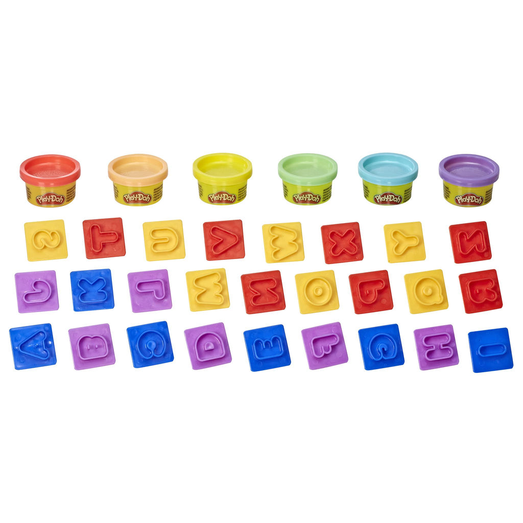 Play Doh Letters Modelling Clay Set by Hasbro