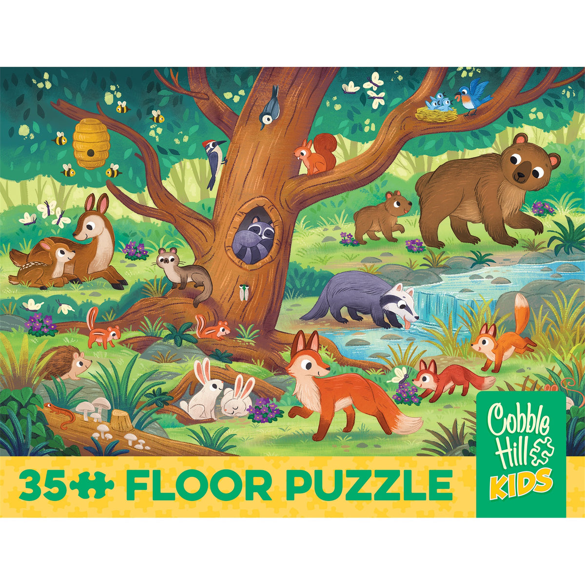 Bear and Friends 35 Piece Floor Puzzle
