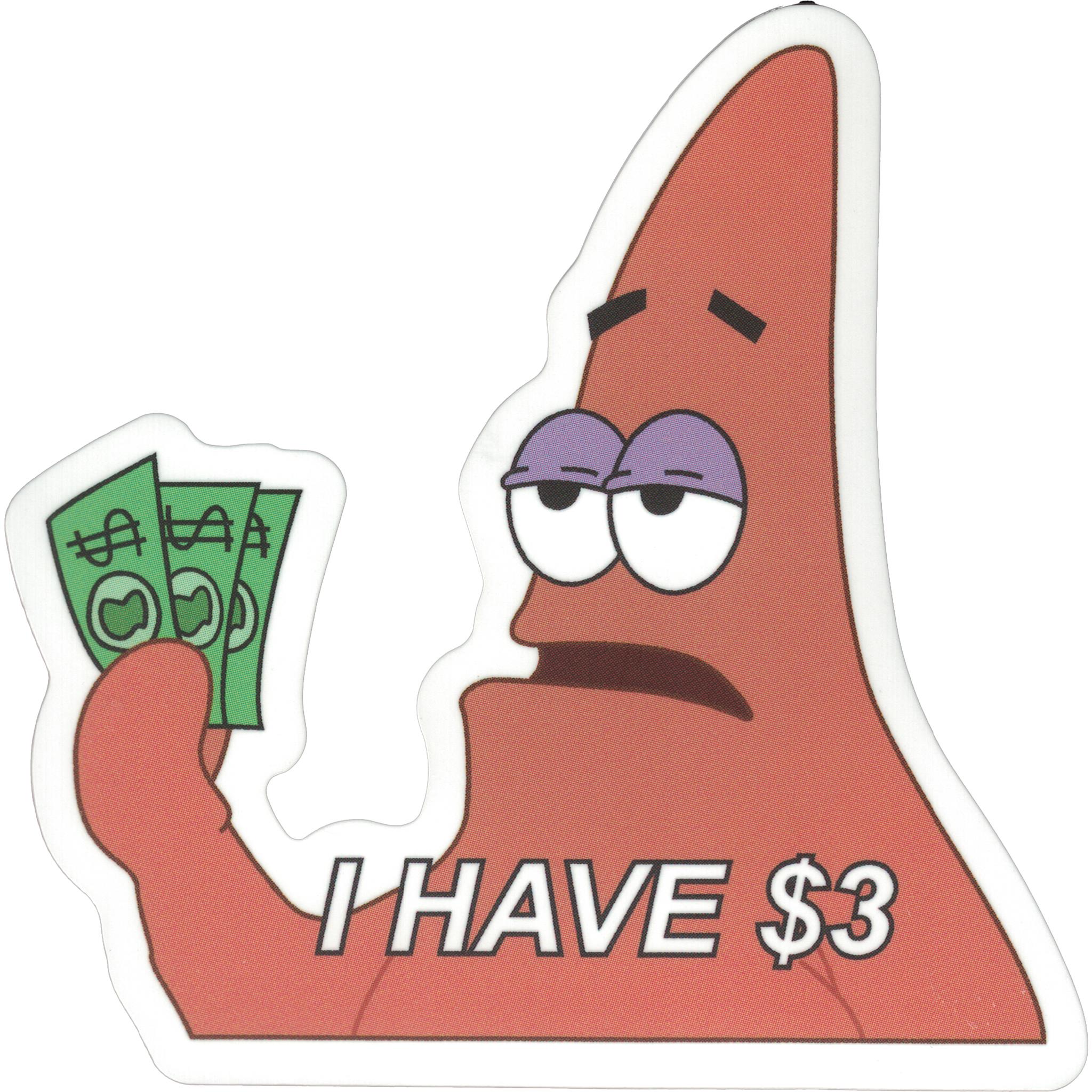 I Have 3 Vinyl Sticker by | Calendar Club