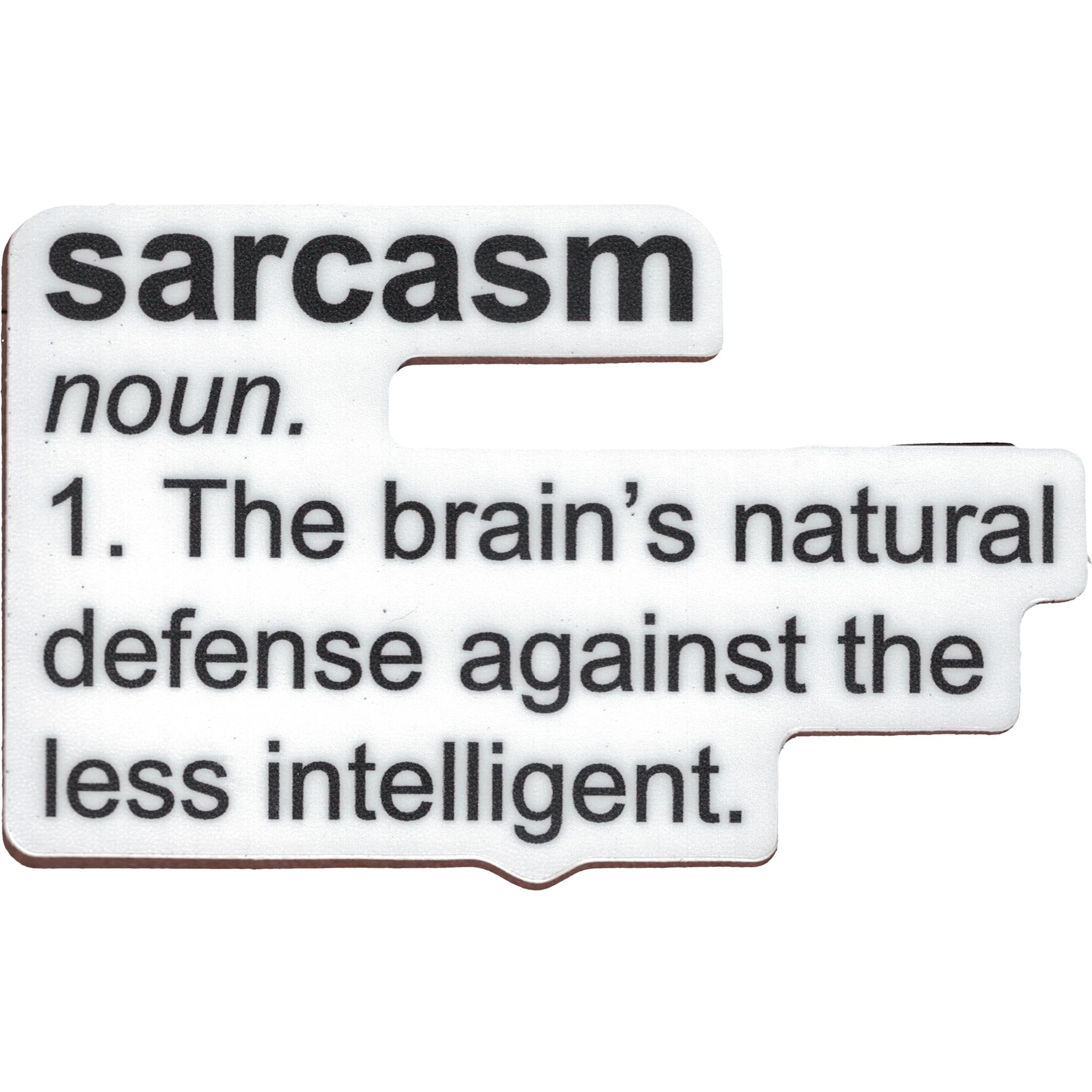 Sarcasm Definition by StickerYou | Calendar Club