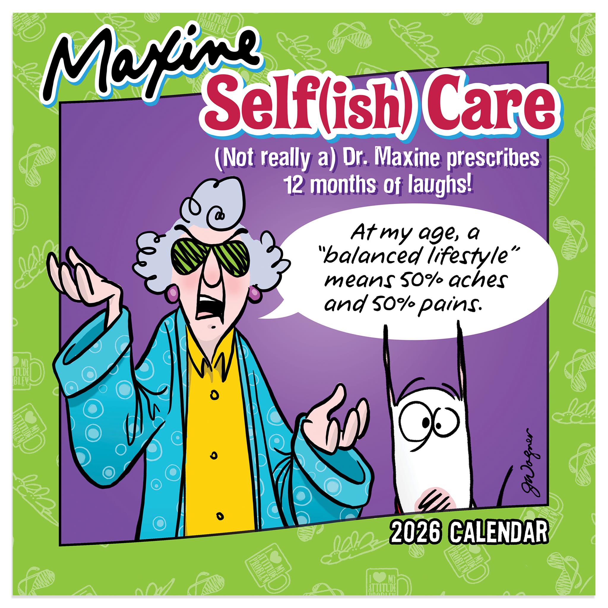 Maxine 2026 Mini Calendar