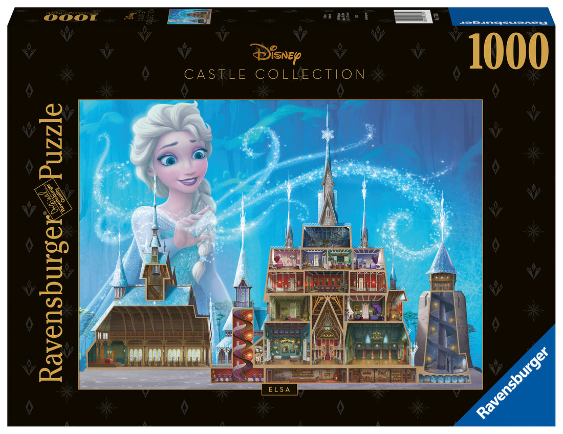 4005556173334 Elsa Disney Castle 1000 Piece Puzzle Ravensburger ...