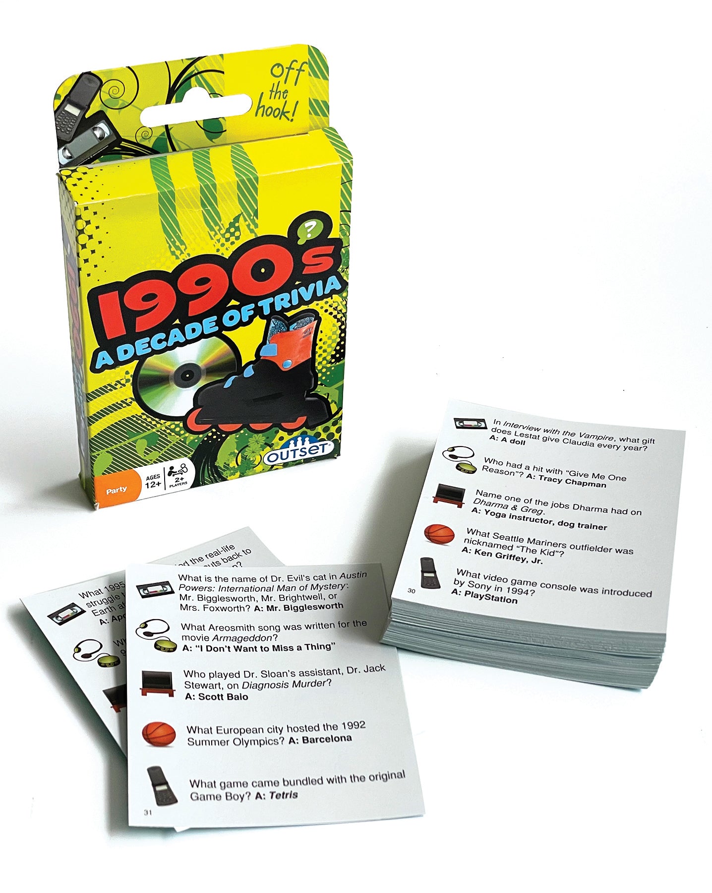 1990s A Decade of Trivia by Outset Media '625012191425