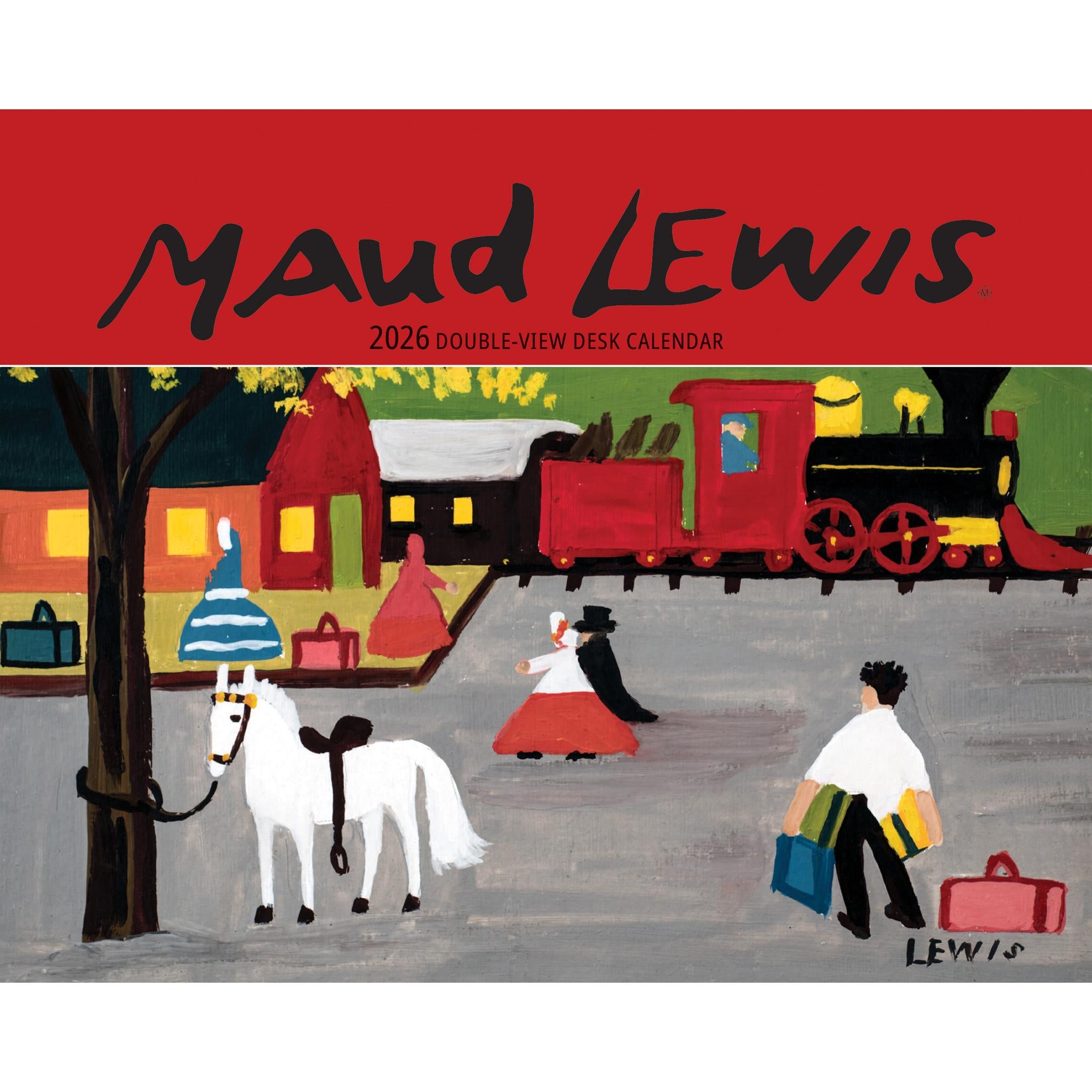 Maud Lewis 2026 Double View Easel Calendar