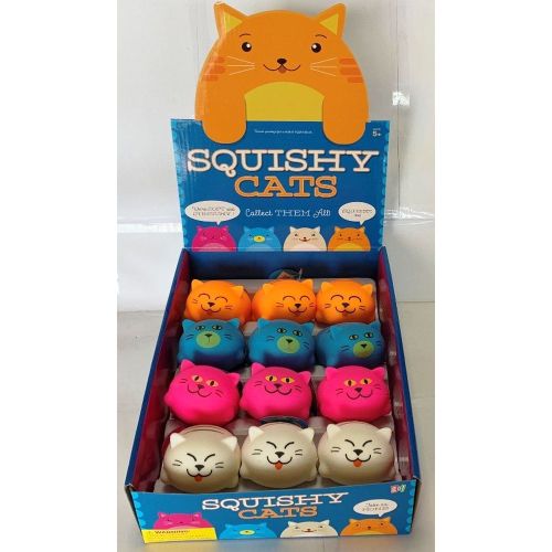 400069551992 Squishy Cats with Display Go Games! - Calendar Club