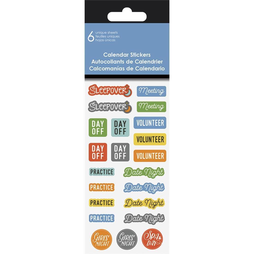 9781438865591 Family 2019 Calendar Reminder Stickers Trends ...