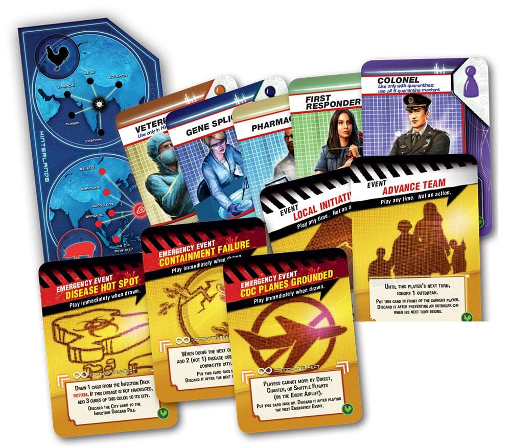 Pandemic State of Emergency Strategy Game by Z Man Games - Calendar ...